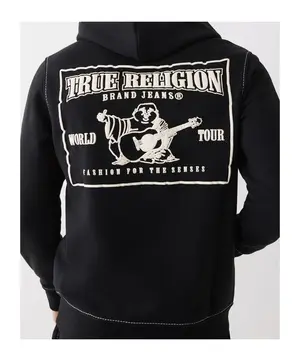 True Religion Big T Zip Hoodie