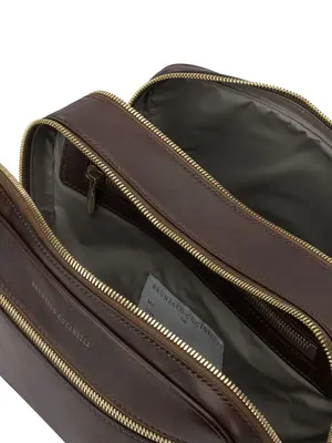 Brunello Cucinelli Logo Stamped Beauty Case