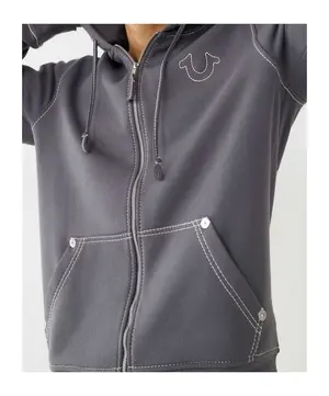 True Religion Big-t Zip Hoodie