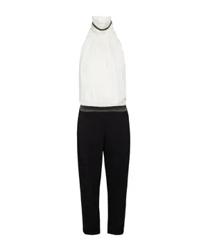 Brunello Cucinelli Two-tone Chiffon Set - Black