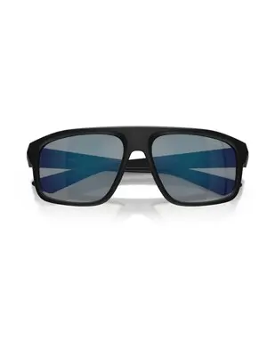 Prada Eeywear Linea Rossa Irregular Frame Sunglasses