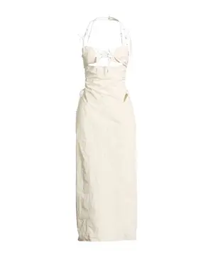 Jacquemus Sleeveless Slim-fit Dress - White