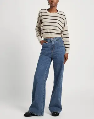 Brunello Cucinelli Striped Knit Sweater
