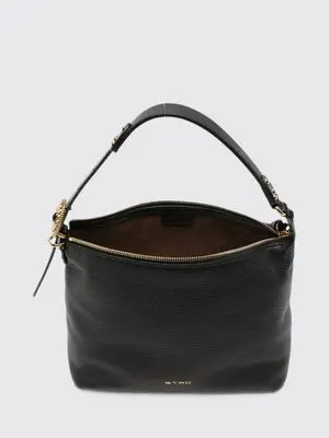 Etro Grainy Leather Shoulder Bag