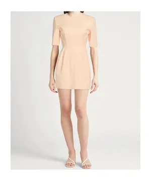 Sportmax Short Sleeve Crew Neck Dress