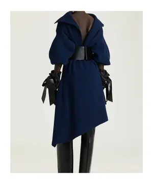 Givenchy Slashed Mini Dress In Wool And Cashmere