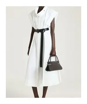 Givenchy Mini Pinch Suede Tote Bag - Dark Gray