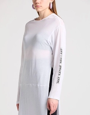 MAISON MARGIELA Solid-color Knitted Long-sleeved Top