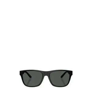Emporio Armani Square Frame Sunglasses - Black