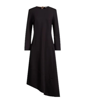 Max Mara Slim-fit Long-sleeve Dress - Black