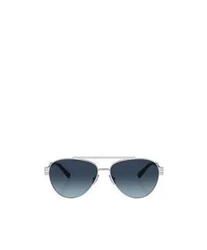 TIFFANY  CO. Tiffany Co. Aviator Frame Sunglasses - Silver