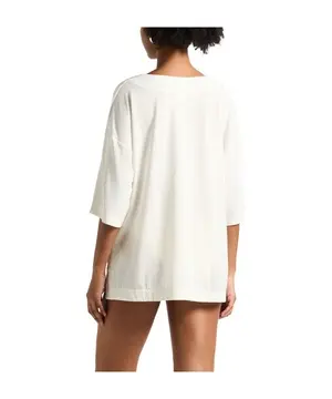 Max Mara Solid Color Short-sleeved T-shirt