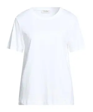 Max Mara Simple Solid Color T-shirt - White
