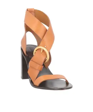 Chloé Minimalist Leather Sandals