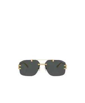 Versace Pilot-frame Sunglasses - Gold