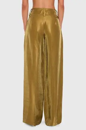 Amanda Uprichard Noho Pants In Mercury