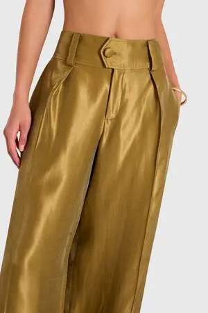 Amanda Uprichard Noho Pants In Mercury
