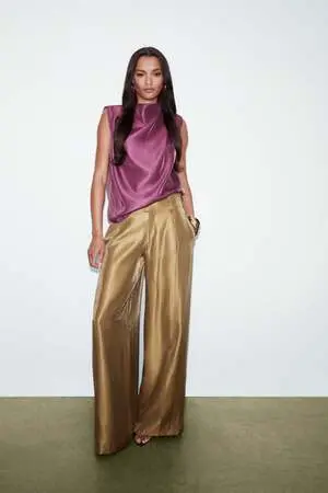 Amanda Uprichard Noho Pants In Mercury