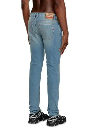 DIESEL® Logo Patch Skinny-cut Jeans