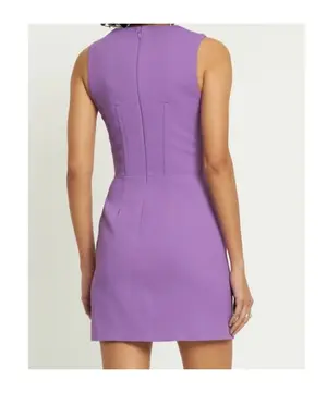 Giuseppe Di Morabito Cady Envers Satin Mini Dress