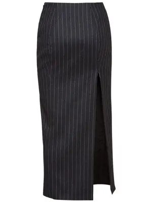 Versace Striped Skirt