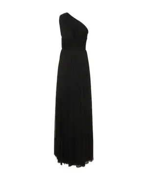 Michael Kors One-shoulder Chiffon Dress