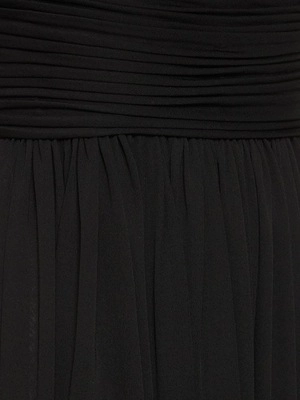 Michael Kors One-shoulder Chiffon Dress