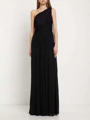 Michael Kors One-shoulder Chiffon Dress