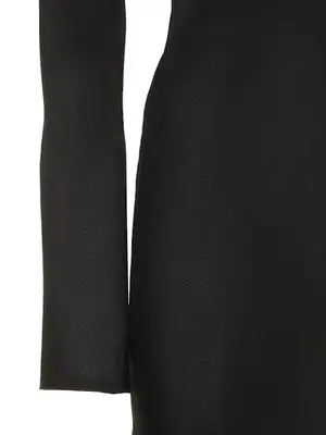 Giuseppe Di Morabito Viscose Mini Dress W/ Feathers