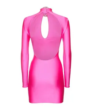 Giuseppe Di Morabito Shiny Stretch Mini Dress