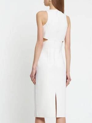 Michael Kors Hollowed-out Mid-length Dress