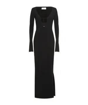 16Arlington Solaria Punto Milano Midi Dress - Black