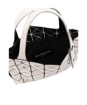 Issey Miyake Prism Geometric-panelling Tote Bag