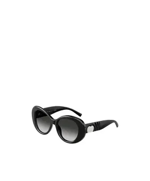 TIFFANY  CO. Tiffany Co. Round Frame Sunglasses - Black