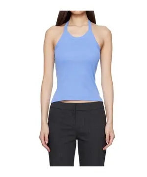FLORE FLORE Angie Vest - Light Blue