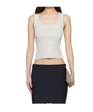 FLORE FLORE Hillie Vest - Light Gray