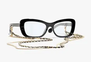 Chanel Full-rimmed Plano Lenses