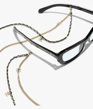 Chanel Full-rimmed Plano Lenses