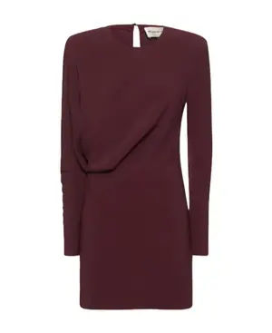 Roland Mouret Long-sleeved Mini Dress