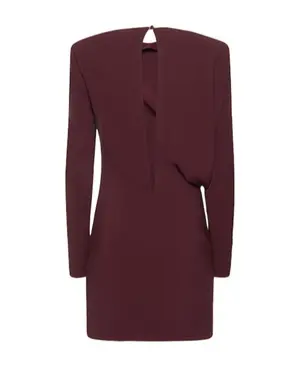 Roland Mouret Long-sleeved Mini Dress