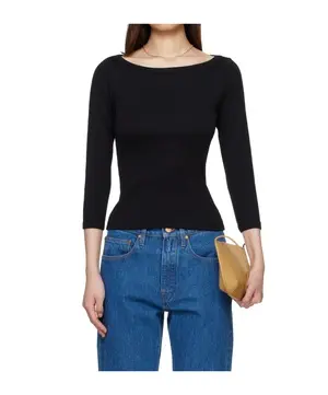 FLORE FLORE Steffi T-shirt - Black
