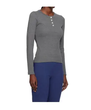FLORE FLORE Jess Henley Shirt