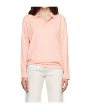 FLORE FLORE Diana Polo Shirt - Pink
