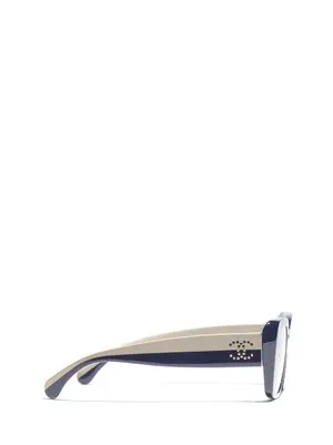 Chanel Full-rimmed Plano Lenses