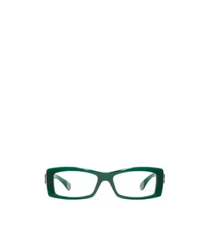Chanel Full-rimmed Plano Lenses - Green