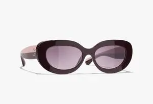 Chanel Oval Sunglasses