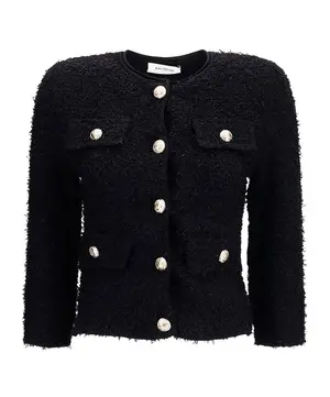 BALMAIN Tweed Shoulder-pads Jacket