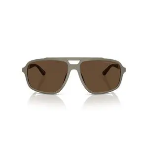 Emporio Armani Pilot Frame Sunglasses - Green