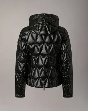Moose Knuckles Hooded Quilted Down Jacket