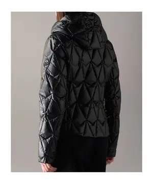 Moose Knuckles Hooded Quilted Down Jacket
